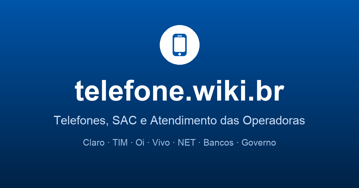 Telefone da Vivo 2026: Números, WhatsApp e Vendas